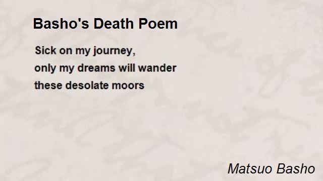 Basho Poem